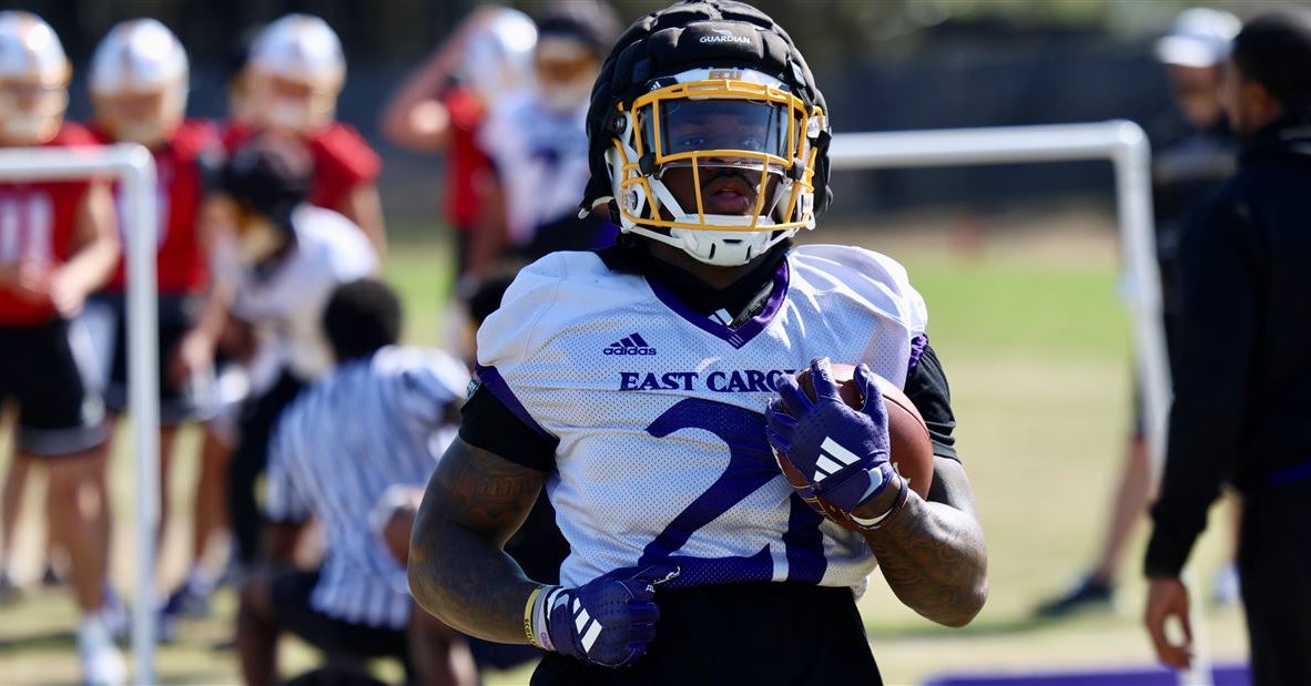 PHOTOS: ECU in action on first day of spring ball