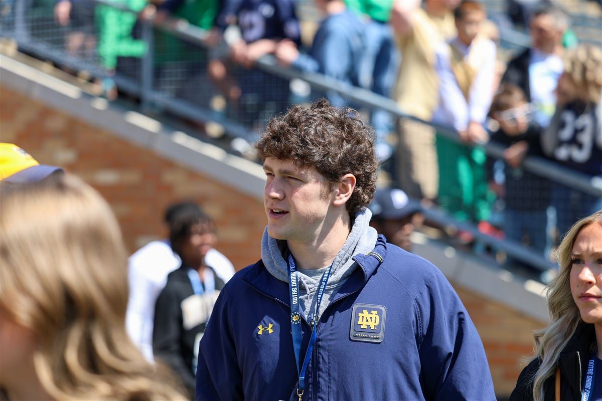 Recruiting Photogallery: Notre Dame's Blue-Gold Visitors