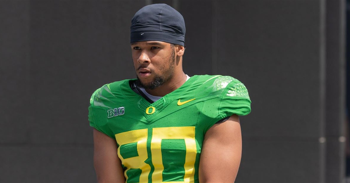 Former Oregon OLB Jaxson Jones announces transfer portal destination