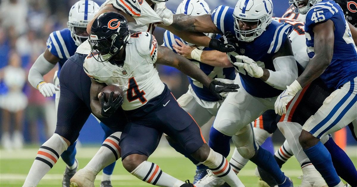 Through three weeks, Bears run game still seeking answers