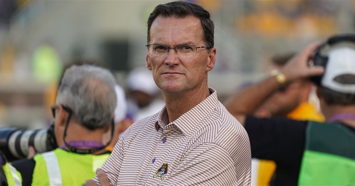 ECU athletics director Jon Gilbert addresses the decision to fire Mike ...