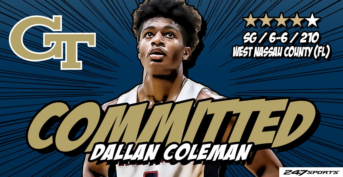Top50 prospect Dallan 'Deebo' Coleman commits to Georgia Tech