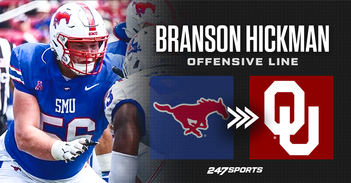 COMMIT: Oklahoma lands center Branson Hickman out of the transfer portal