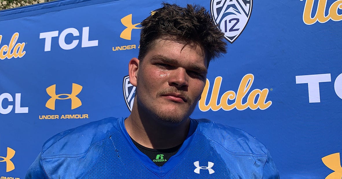 VIDEO: OL Alec Anderson on the UCLA Offense's Progress