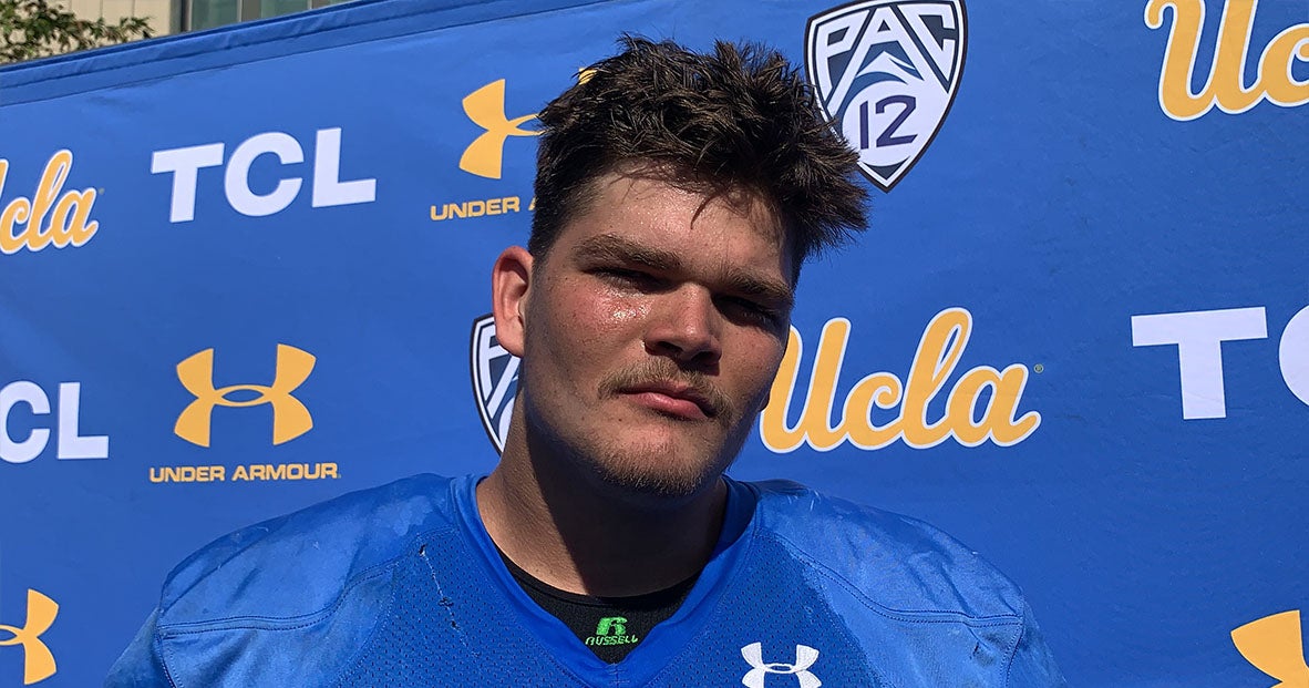 VIDEO: OL Alec Anderson on the UCLA Offense's Progress