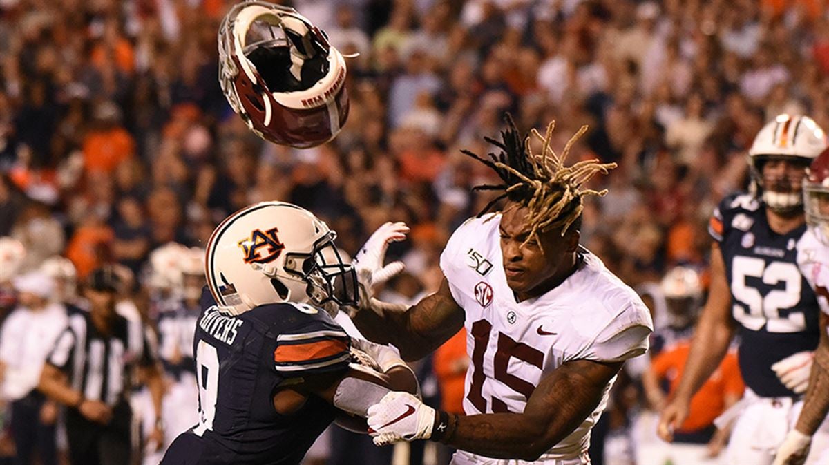 Big play for little back Shivers helps Tigers beat Bama