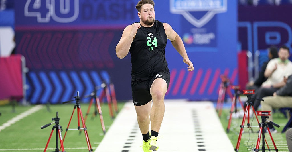 Georgia offensive tackle Monroe Freeling steals the show at NFL Combine
