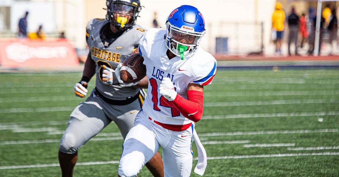 USC 2023 athlete commit Makai Lemon shines on ESPN in Los Alamitos loss