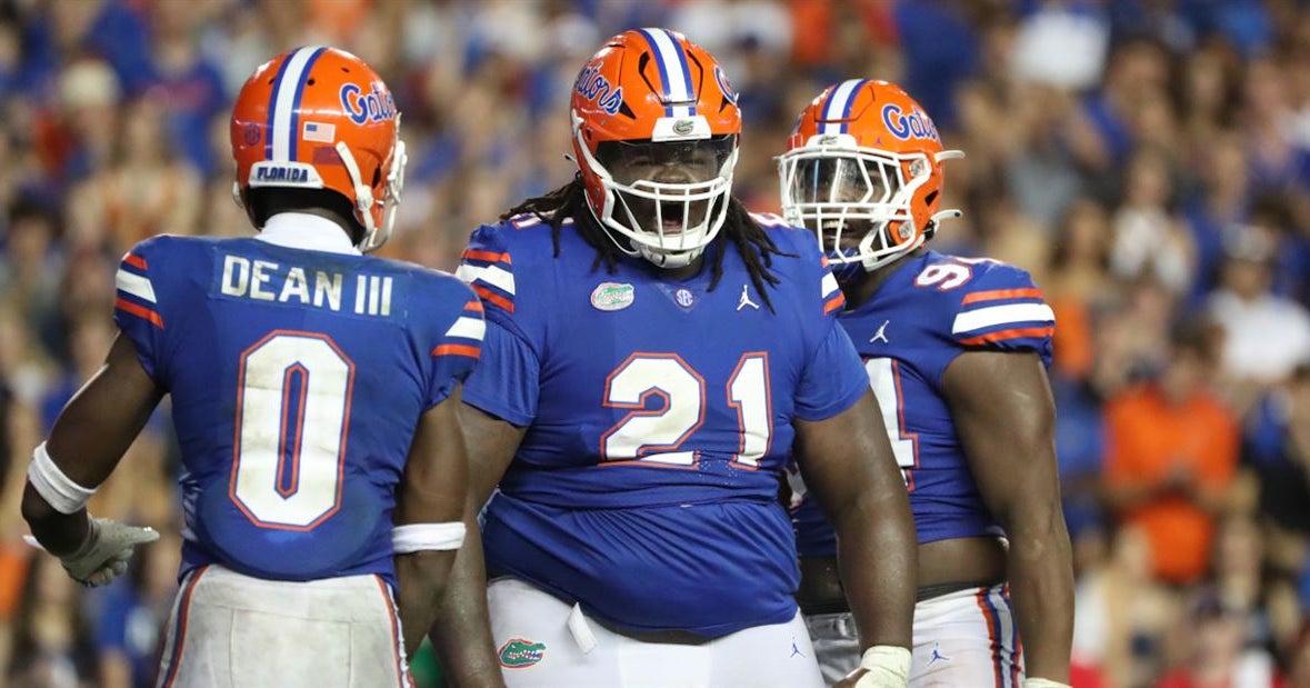 Watson making impact on UF defensive line, addressing habits