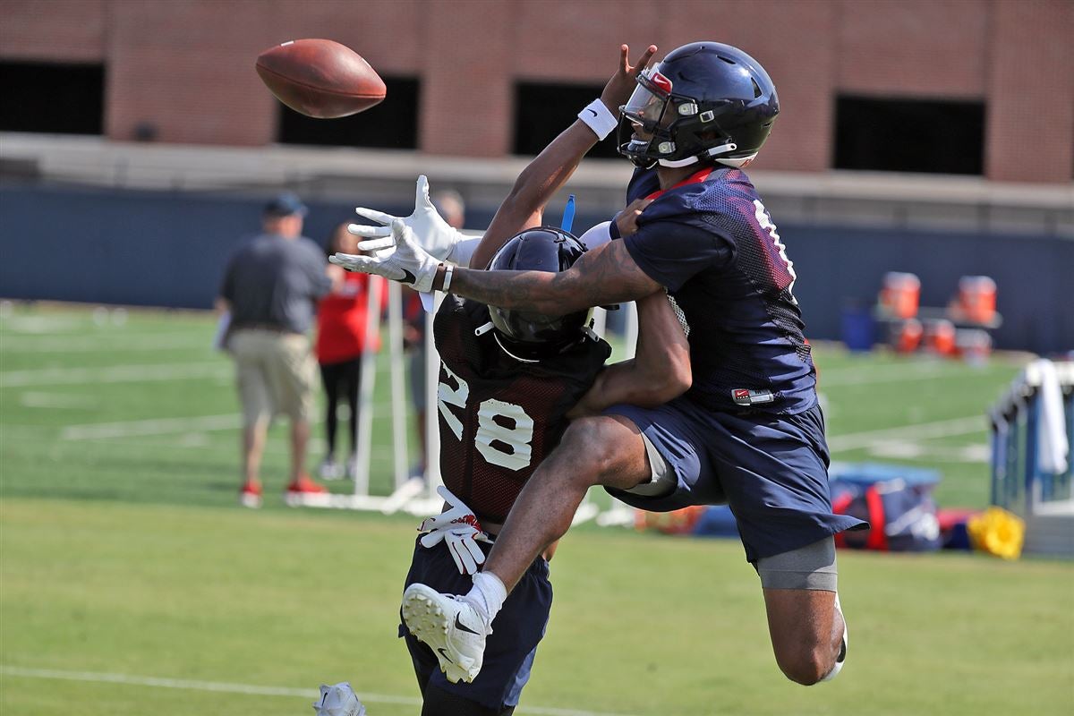 Photos: More sights and scenes from Ole Miss football's second practice ...