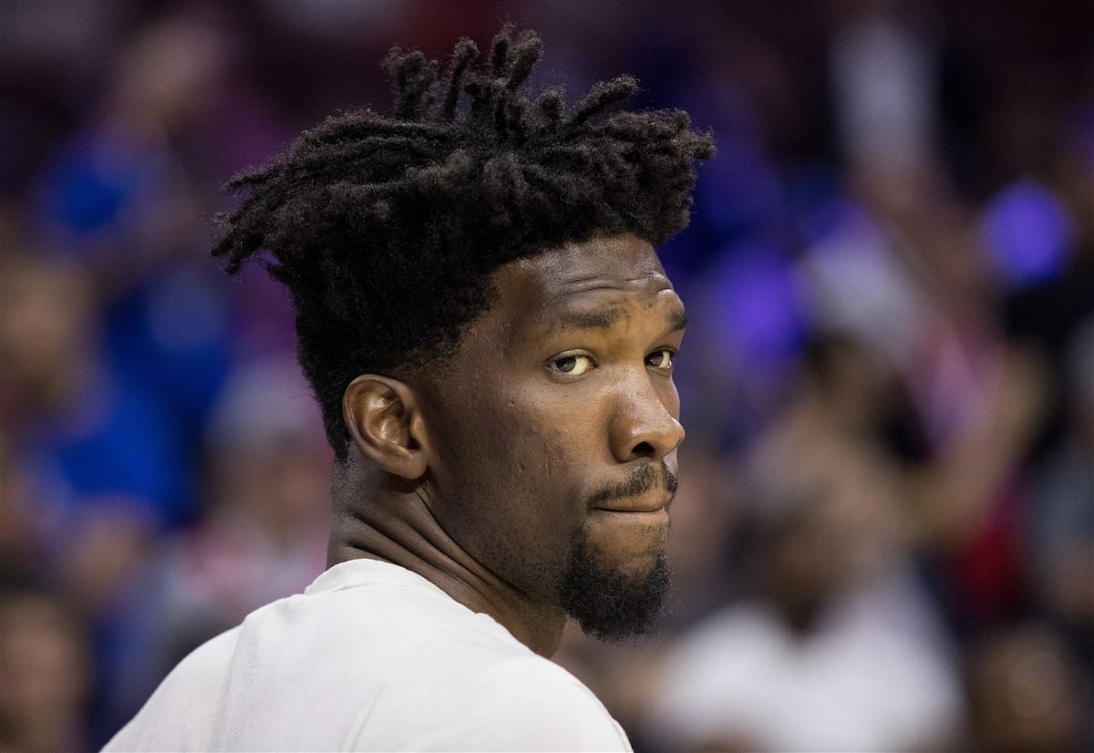 WATCH: Embiid plays 5-on-5 basketball during Sixers practice