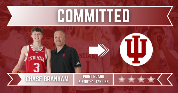 National top-35 class of 2027 prospect Chase Branham, an outstanding ...