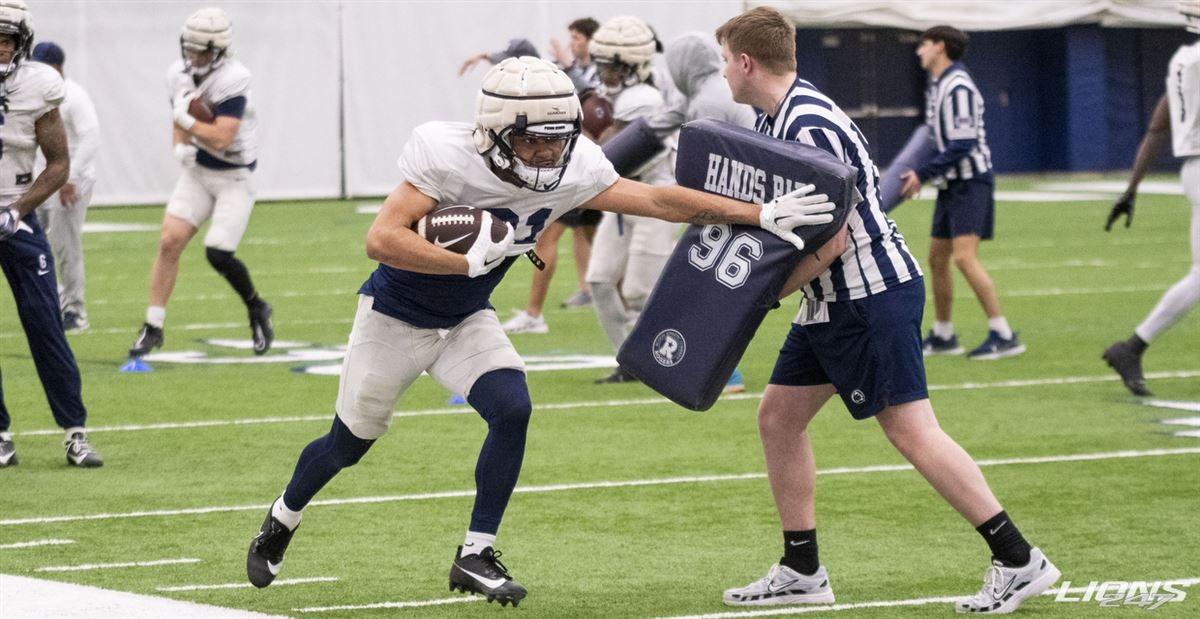 PHOTOS: Penn State spring practice action in Holuba Hall
