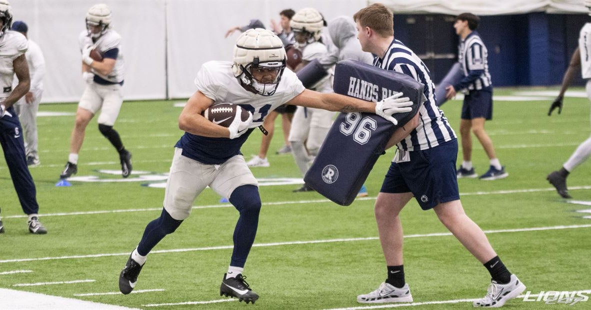 PHOTOS: Penn State spring practice action in Holuba Hall