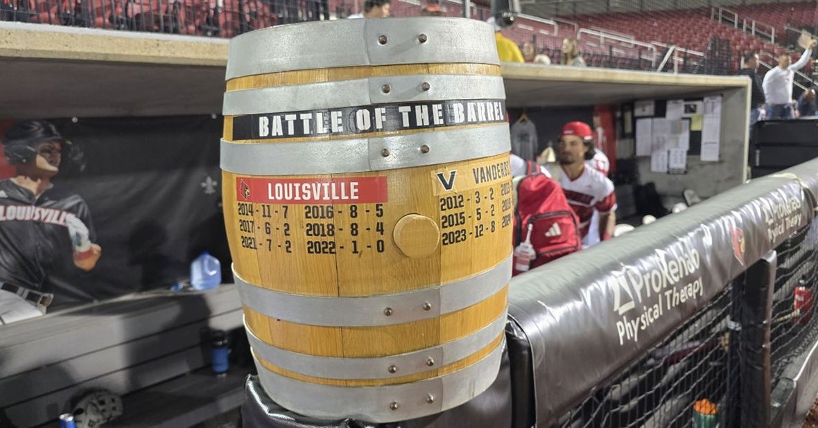 No. 19 Louisville downs No. 10 Vanderbilt in Battle of the Barrel