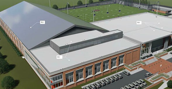 Auburn's new football complex project still on schedule