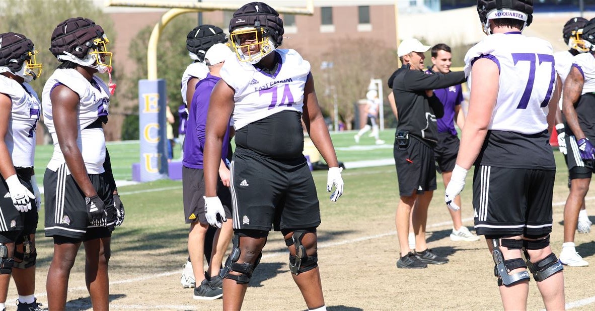 ECU Countdown to Kickoff: No. 74 Samuel Riddy Jr.