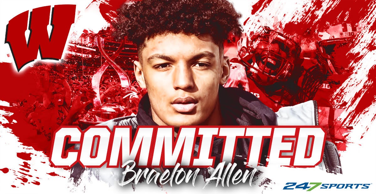 BREAKING: Braelon Allen commits to Wisconsin