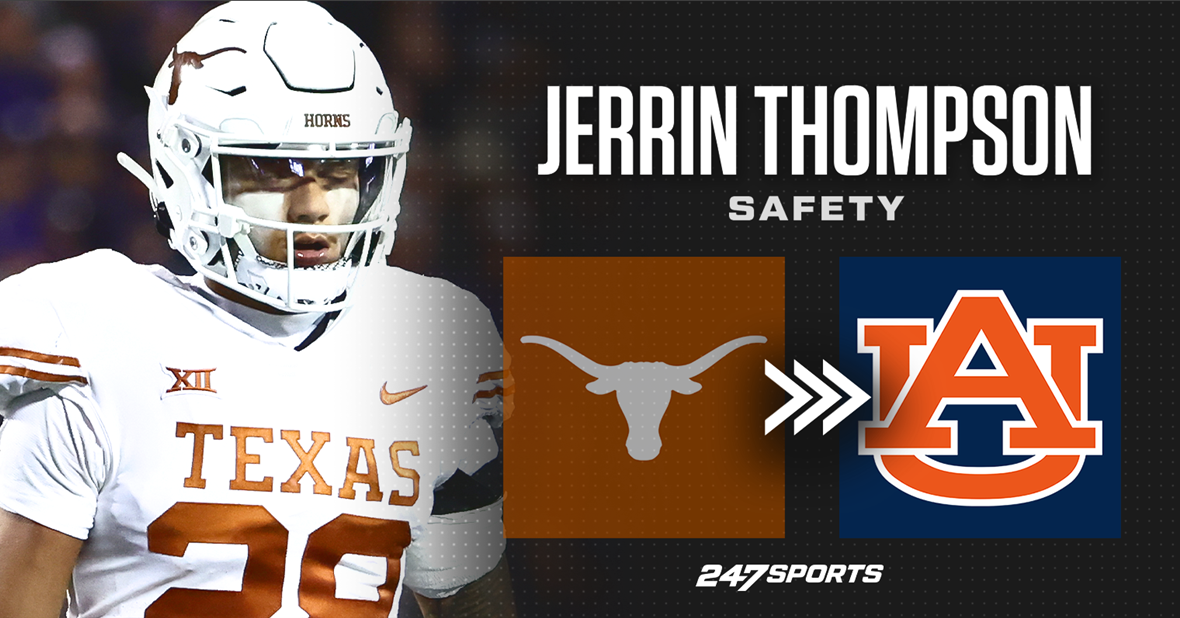 Auburn adds Texas transfer safety Jerrin Thompson