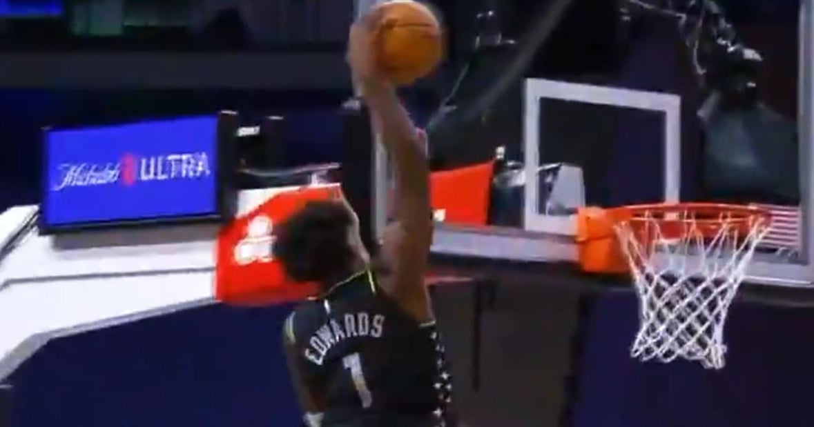 WATCH: Anthony Edwards makes the dunk of the year
