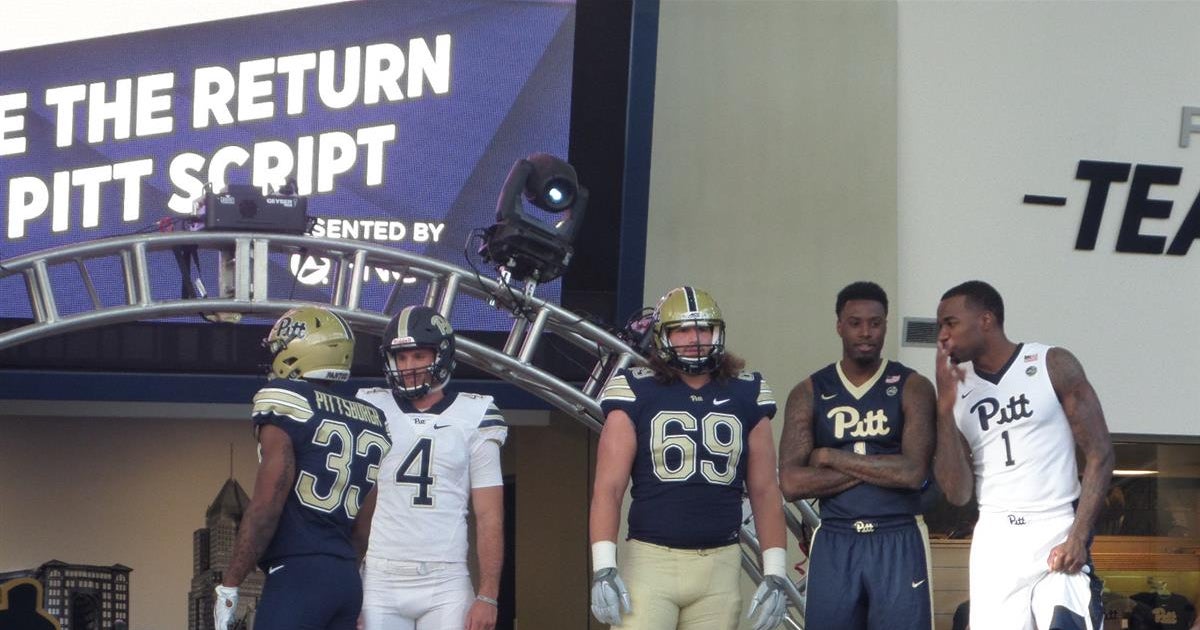 Pitt Unveils New Uniforms Featuring Script Pitt Logo