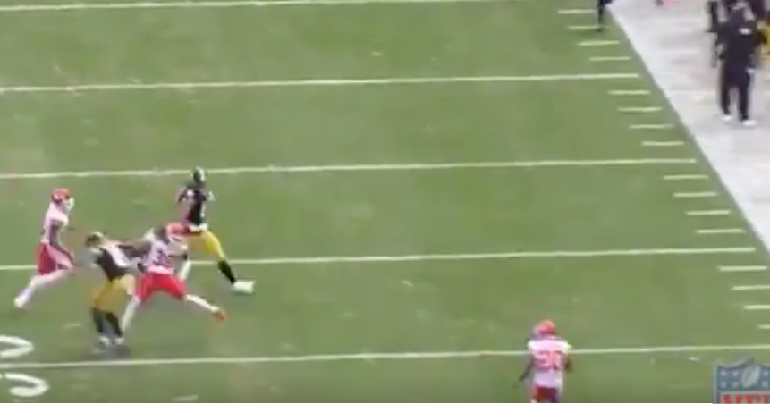 James Washington's crushing block reminds fans of Hines Ward