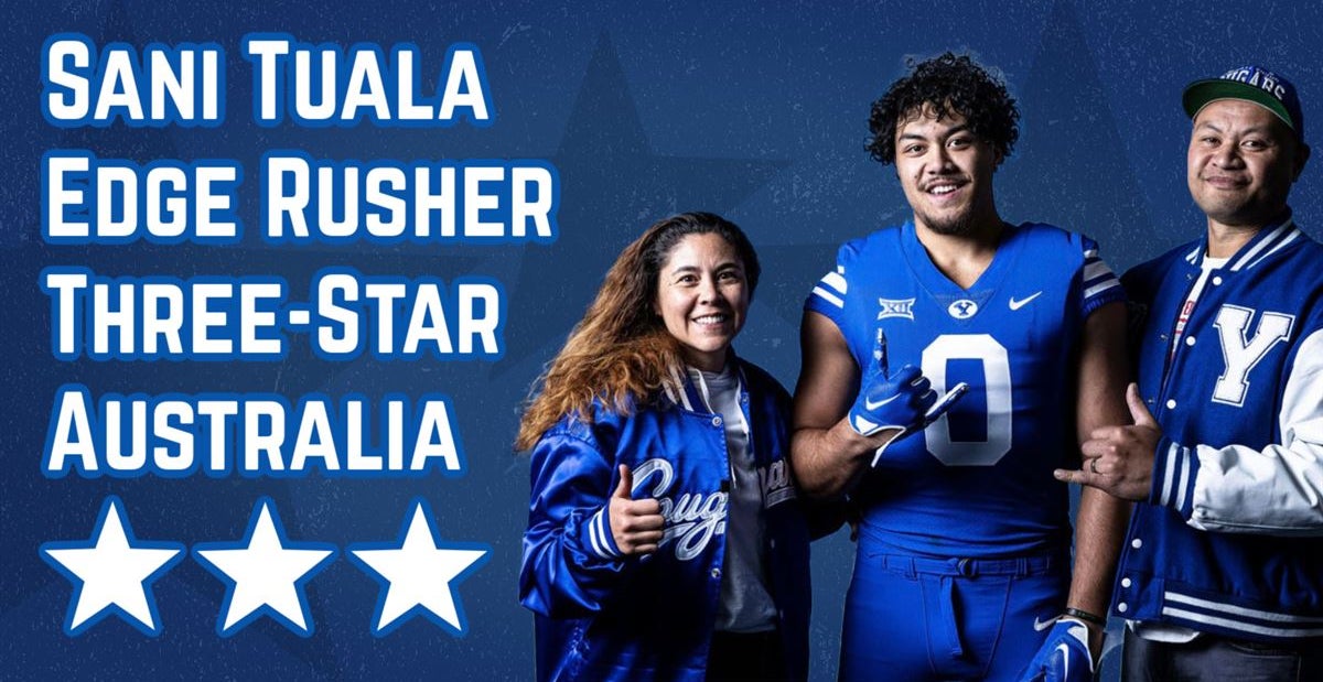 SIGNED: Sani Tuala brings elite upside from Australia to BYU