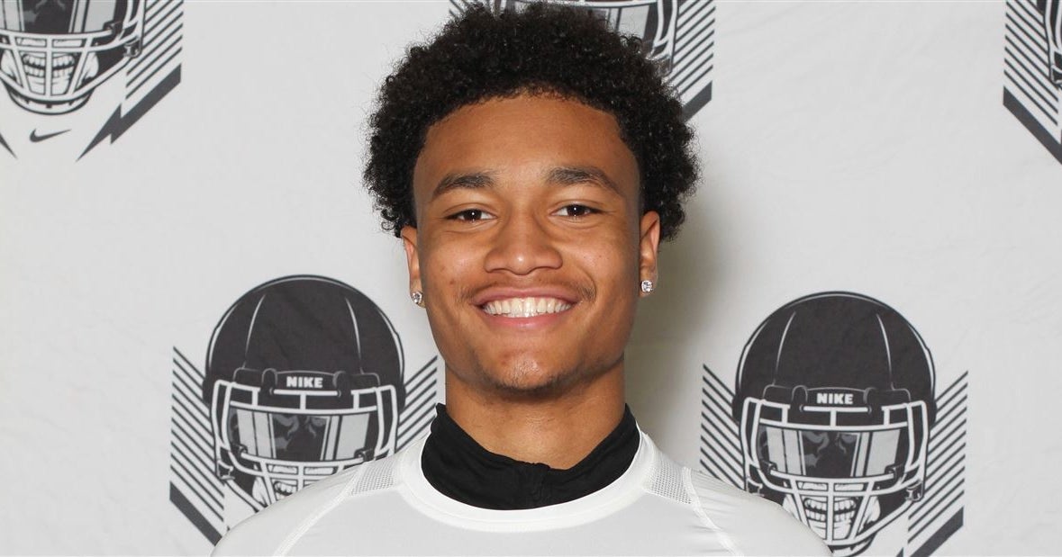 Four-star WR Jaden Dottin enjoys every second of U-M trip