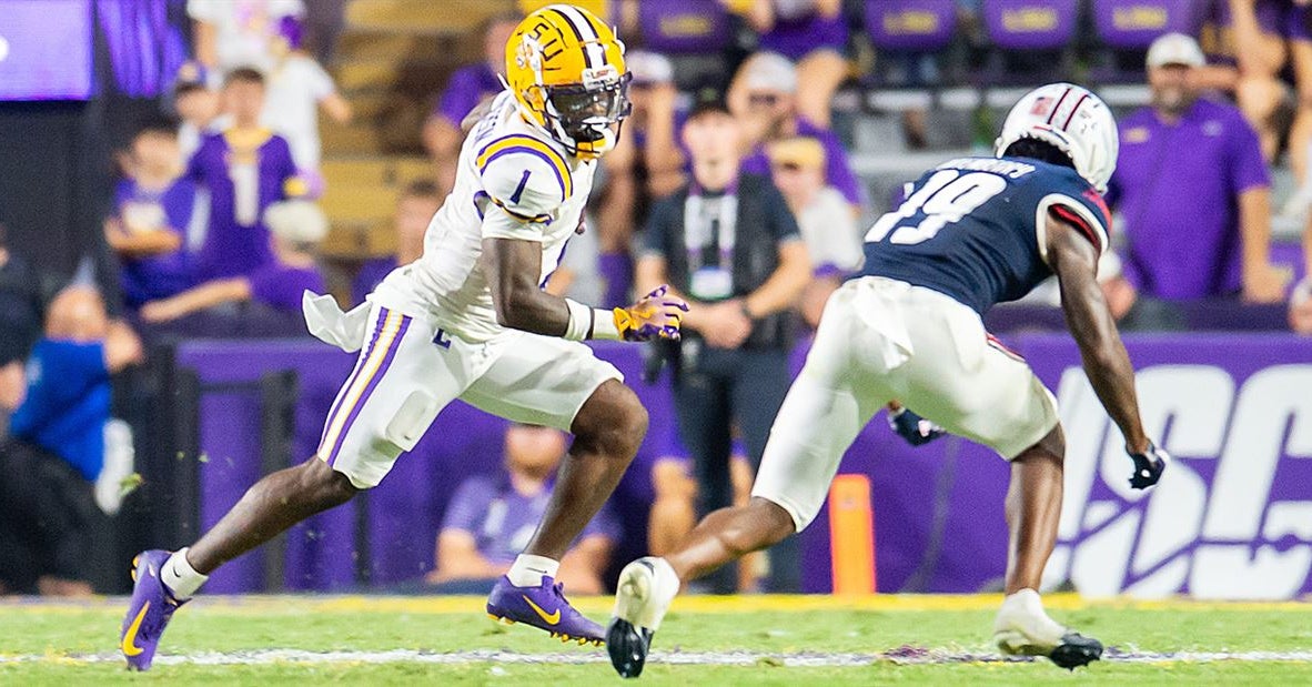 PFF grades and snap counts in LSU's win over South Alabama