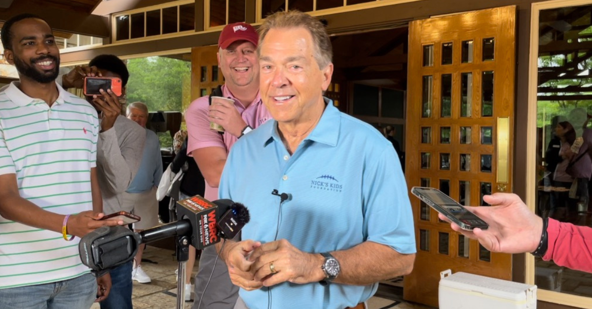 Nick Saban impressed by global reach of Alabama brand while in Italy