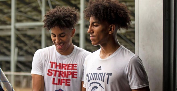 Twins Destin and Keaten Wade navigating recruitment together