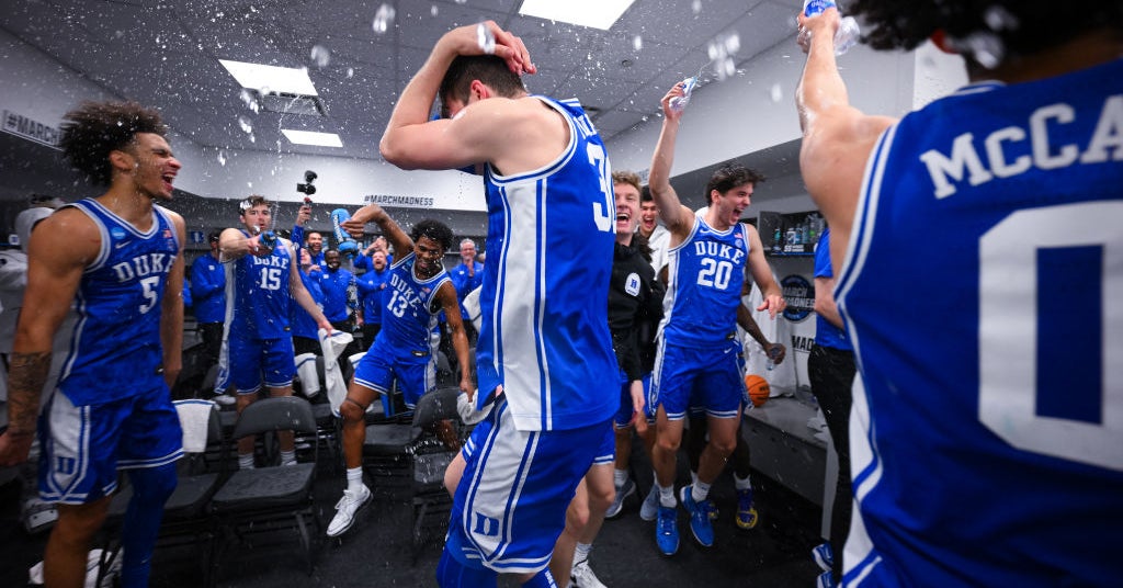 Behind the scenes of Duke Basketball's Sweet 16 upset win over Houston