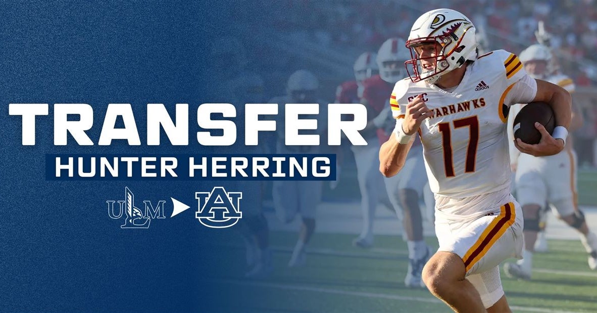 Former ULM reserve quarterback Hunter Herring signs with Auburn as TE