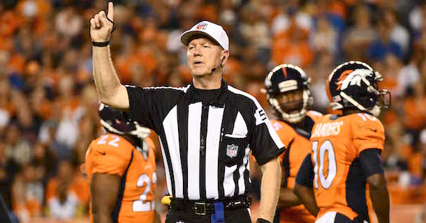 Referee Carl Cheffers assigned to Broncos' Monday night game