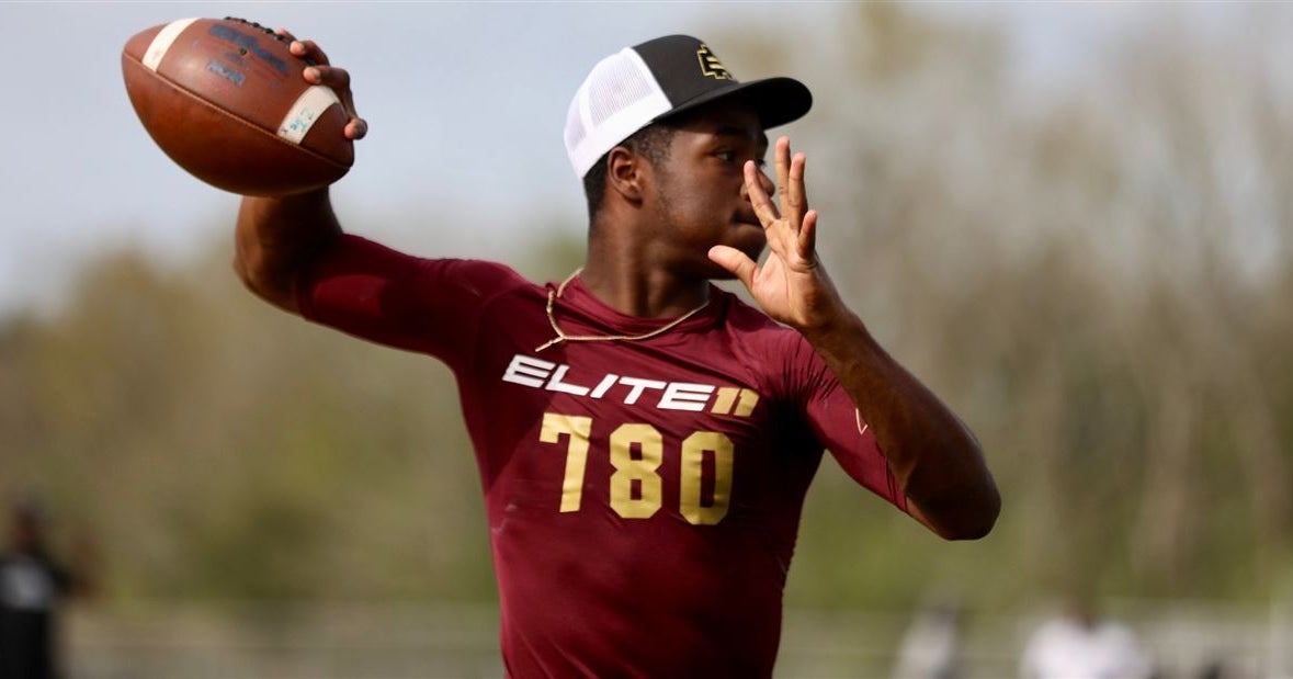 Three-star dual threat quarterback Keilon Brown chooses Memphis