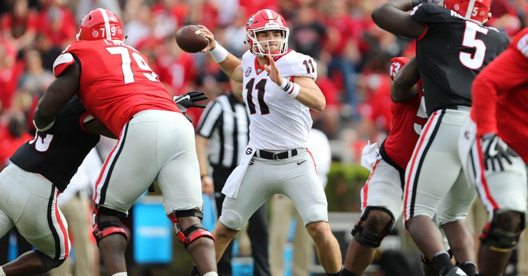 Post-spring projection of UGA's offensive depth chart