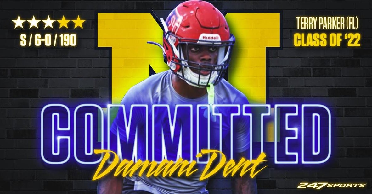 Damani Dent announces his commitment to Michigan