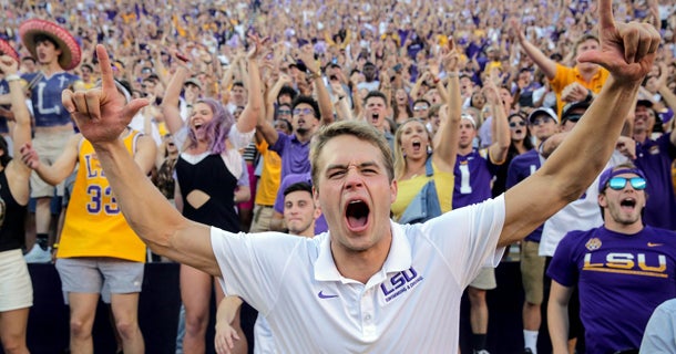 Watch: LSU fans make Death Valley what it is