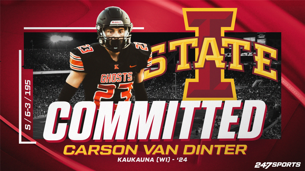 BREAKING: Wisconsin DB Carson Van Dinter commits to Iowa State ...