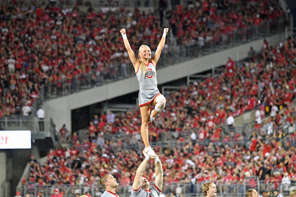 Sights and Sounds: Buckeyes flirt with school yardage record in rout of ...