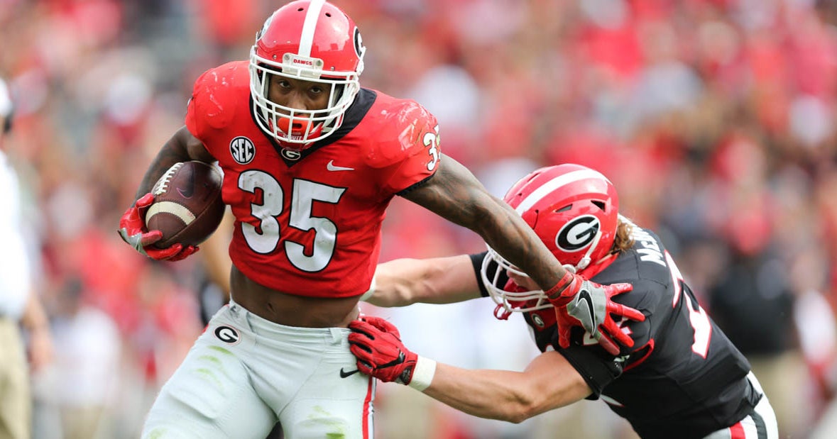Georgia RB's rank No. 7 in nation per Athlon Sports