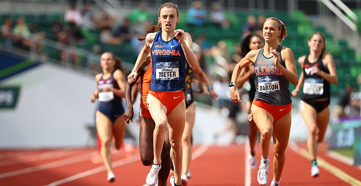 Michaela Meyer becomes first female in UVA Track and Field history to ...