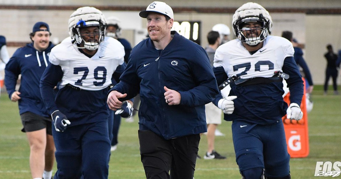 Penn State Coach Q&A: Phil Trautwein talks Olu Fashanu's NFL draft ...