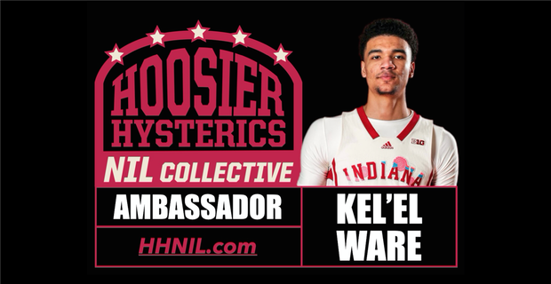 New Indiana center Kel'el Ware signs to be a Hoosier Hysterics NIL ...
