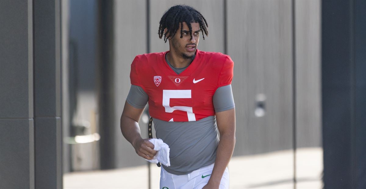 WATCH: Dante Moore explains why he elected to transfer to Oregon from ...