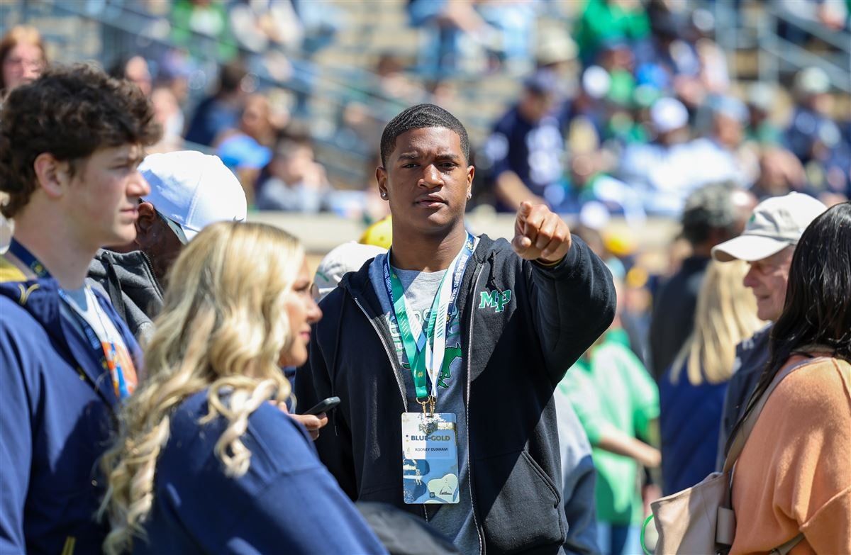 Recruiting Photogallery: Notre Dame's Blue-Gold Visitors