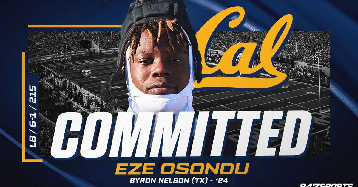 Cal lands linebacker Eze Osondu out of Texas