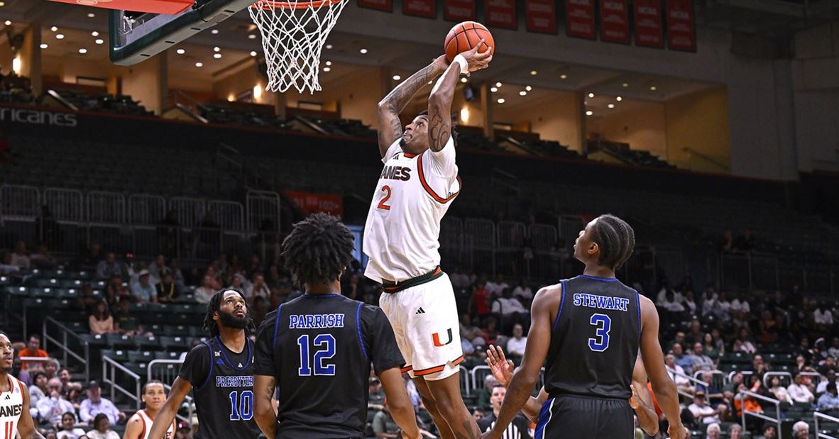 Brandon Johnson dunk gives Miami a bright moment to conclude ...