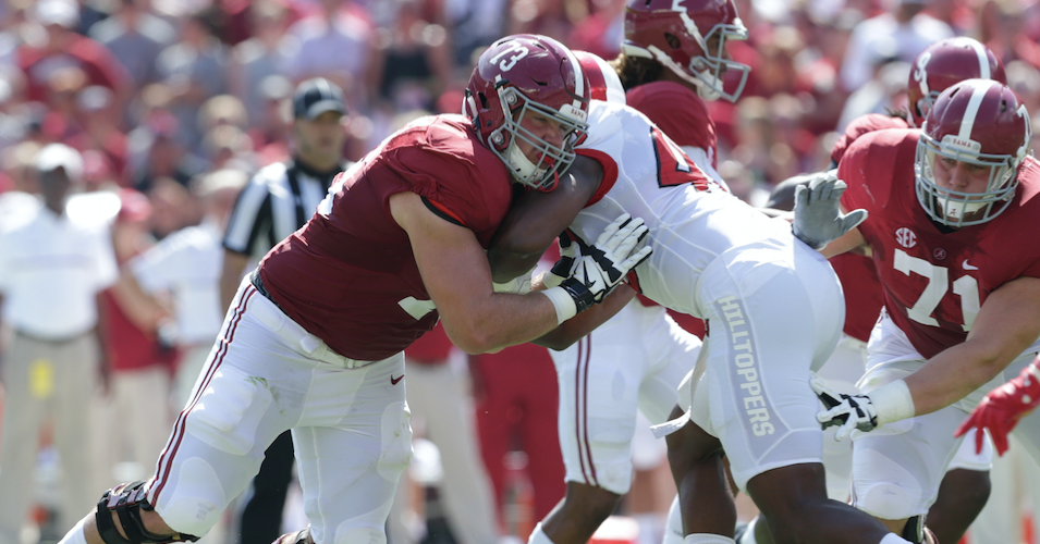 Alabama's Offseason Outlook: Offensive tackle