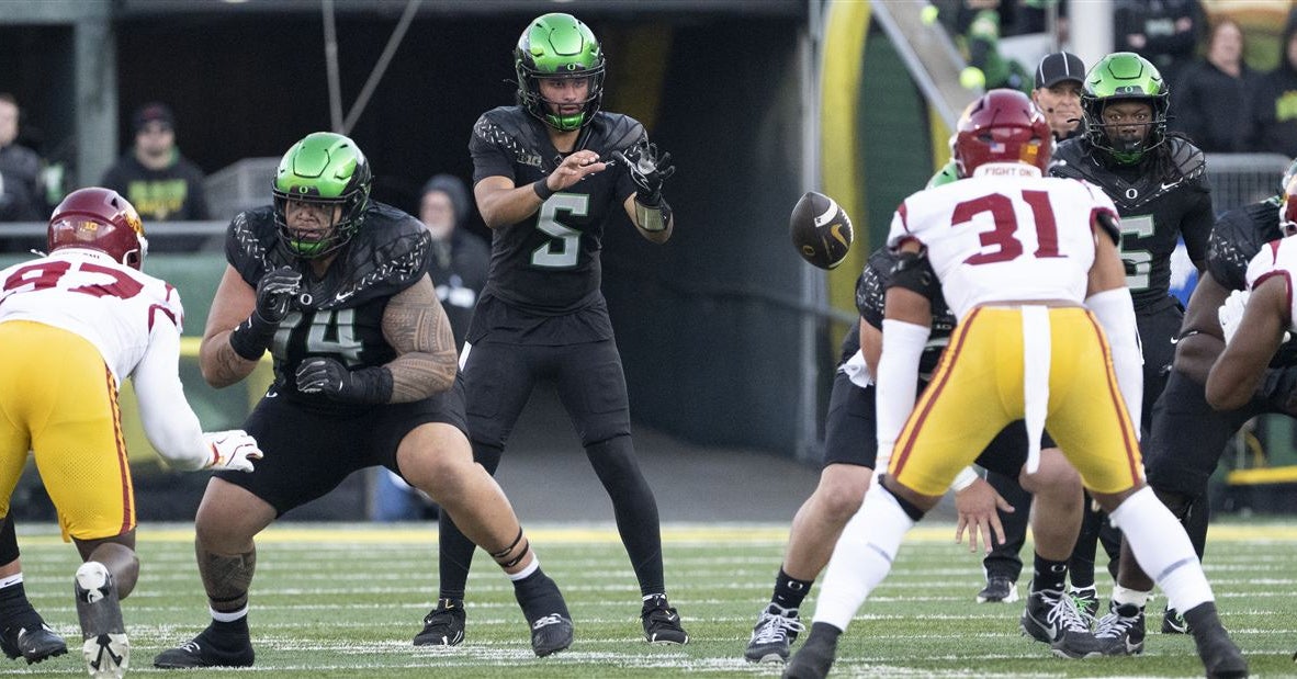 Everything Oregon QB Dante Moore said after Oregon's victory over USC